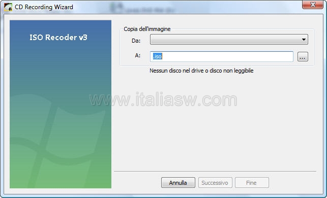 ISO Recorder PowerToy ver 3 per Windows Vista • Italia SW