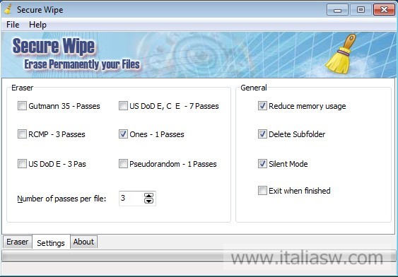 Secure Wipe, cancellare definitivamente un file o cartella dal pc ...